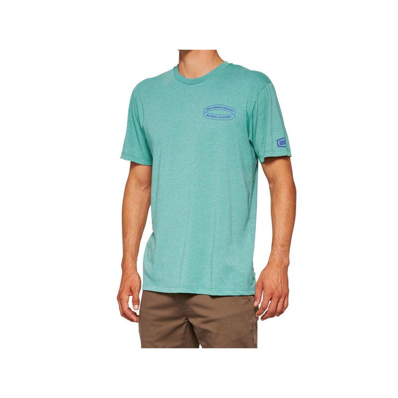 Infinitee T-Shirt - Ocean Blue Heather 100% - DECATHLON