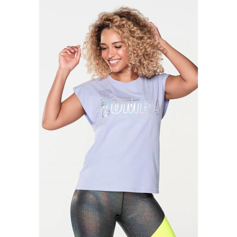 Koszulka sportowa damska Zumba Electric Muscle ZUMBA WEAR | Decathlon Koszulka sportowa damska Zumba Electric Muscle ZUMBA WEAR | Decathlon