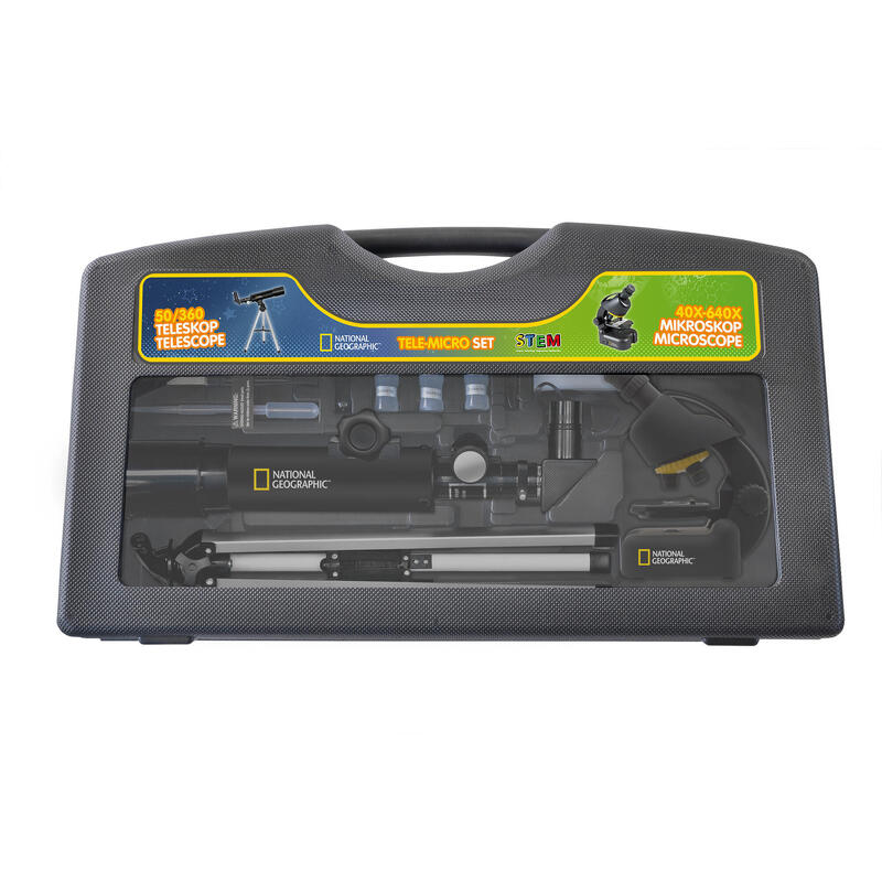 Ensemble de télescope compact + microscope national géographique ...