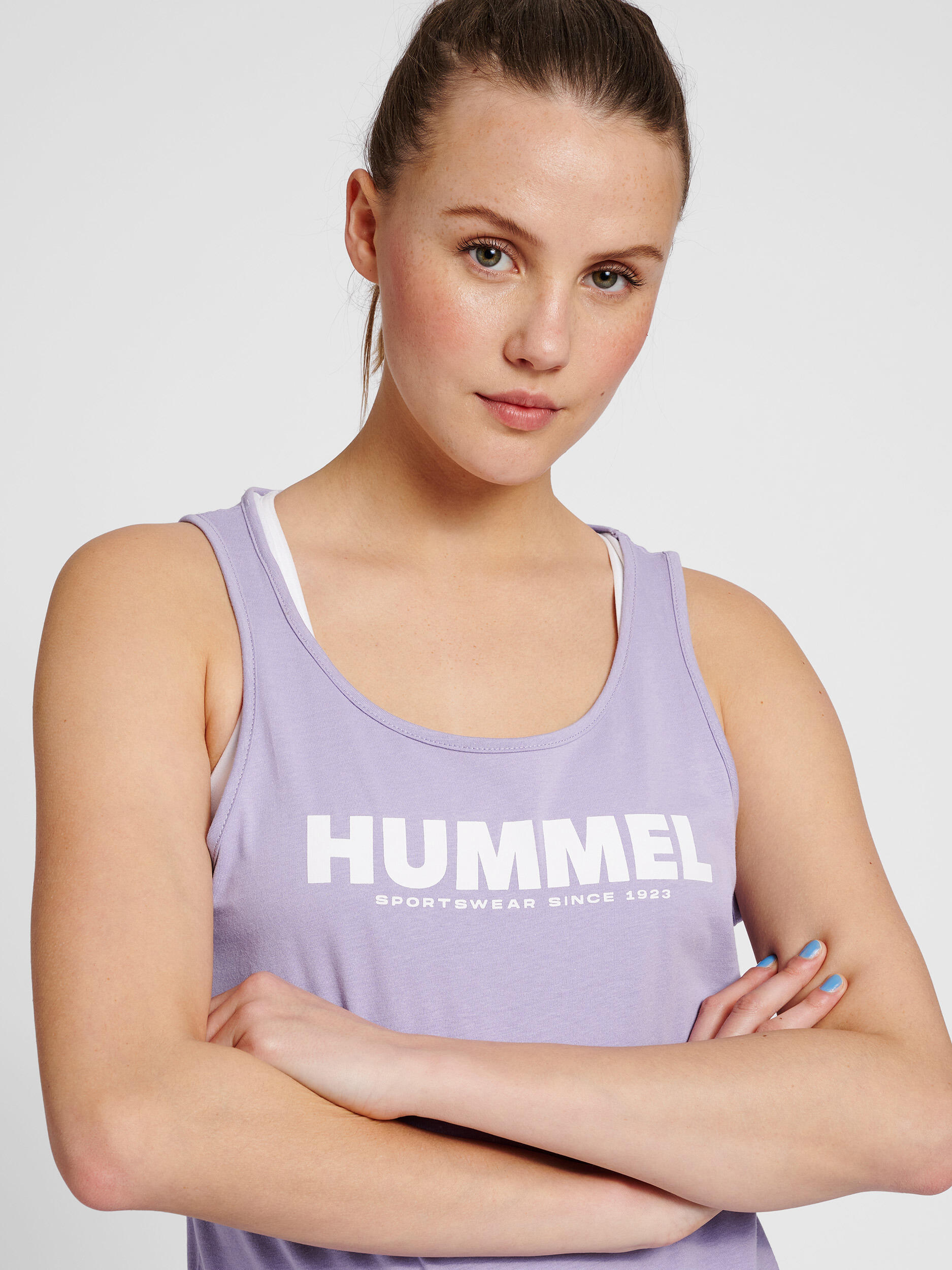 T-Shirt Hmllegacy Lebensstil Damen HUMMEL | Decathlon