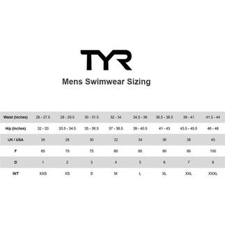 TYR Fiú Phoenix Splice Racer Úszónadrág Fekete/Zöld 22 TYR - Decathlon