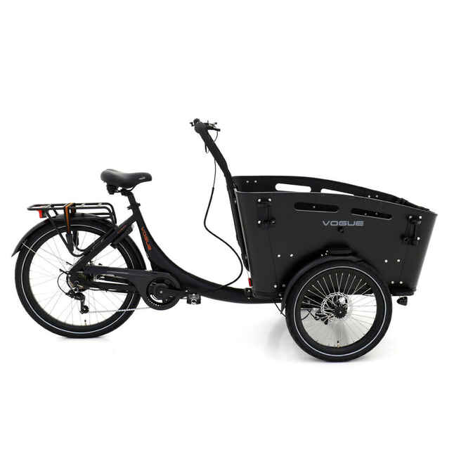 Elektro-Lastenrad, 3-Rad, Superior 3, 7 Gang, 13 Ah, schwarz VOGUE ...