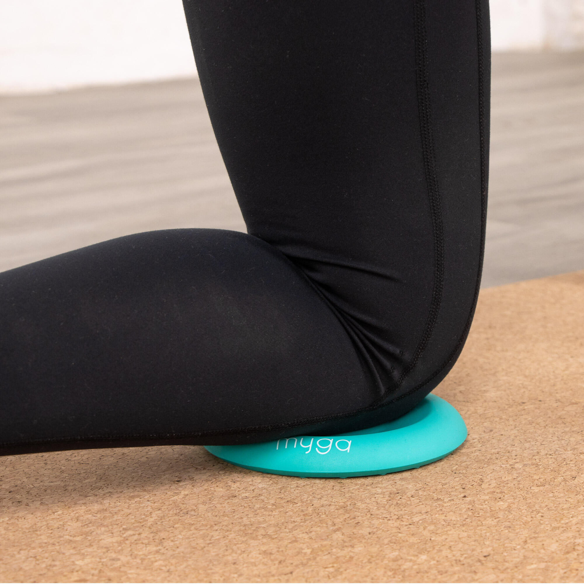 Yoga Support Pad für Knie und Handgelenke - Türkis MYGA | Decathlon