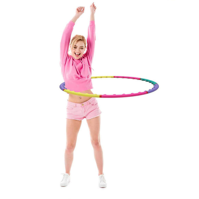 Barevná obruč Hula hoop, 98 cm TIMELESS TOOLS - Decathlon