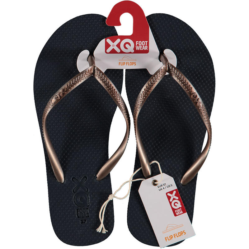 XQ Teenslippers Dames Plain Navy | XQ FOOTWEAR | Decathlon.nl