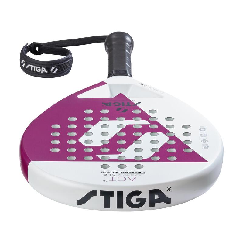 Padel Racket ACT White/Purple STIGA | Decathlon