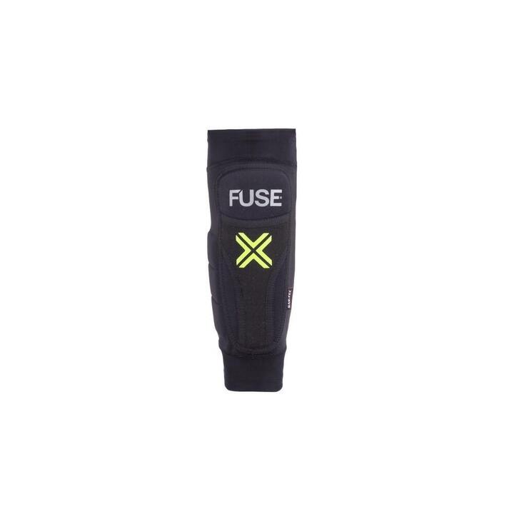 Protège-tibias Fuse Omega pour BMX adulte, noir et jaune fluo, taille S ...