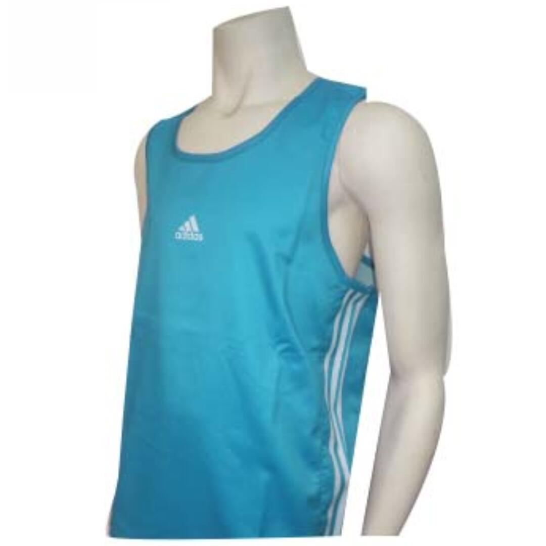 Boxing Singlet ADIBTT01 - Metallic Blue