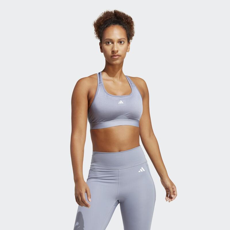 Brassière de training à maintien moyen PowerReact ADIDAS | Decathlon