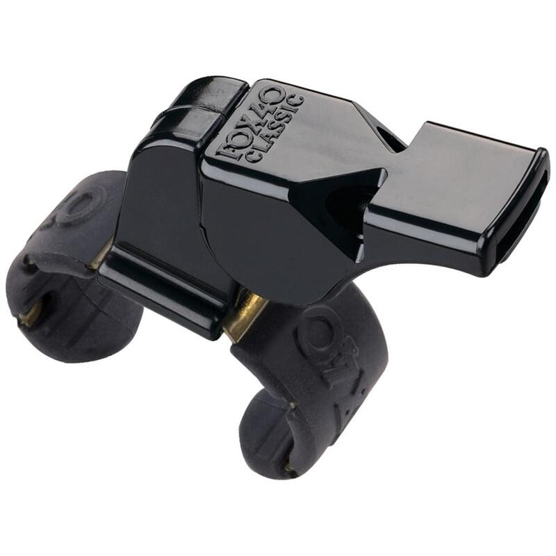 Classic Finger Whistle (Black) FOX40 - Decathlon