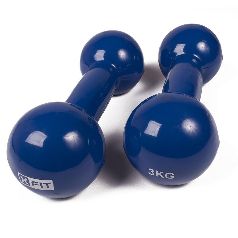 HALTERES REDONDOS VINIL (3kg) TOPGIM - Decathlon