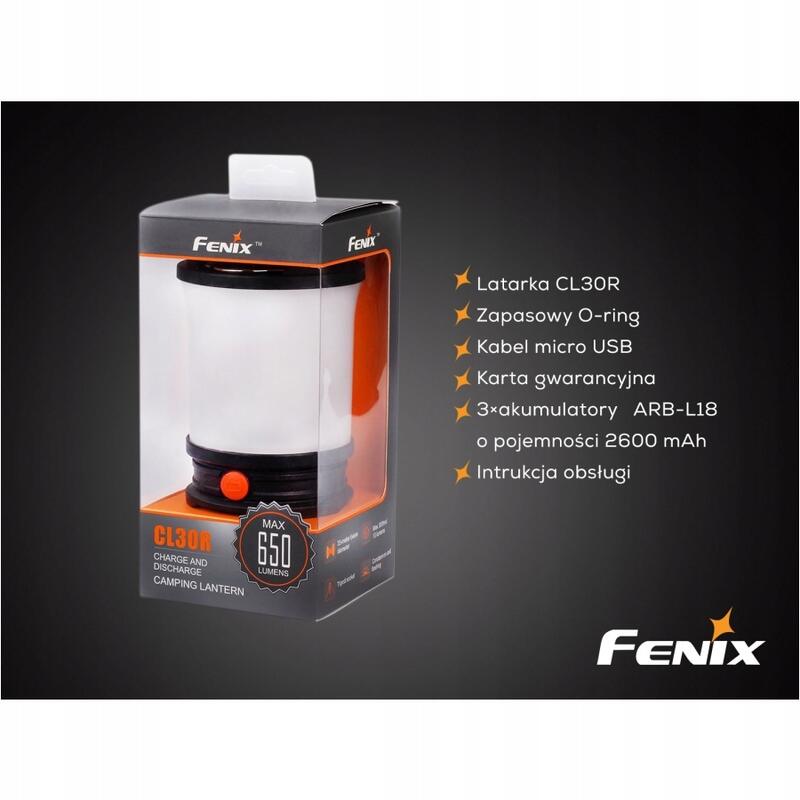Latarka diodowa Fenix CL30R - kempingowa FENIX | Decathlon
