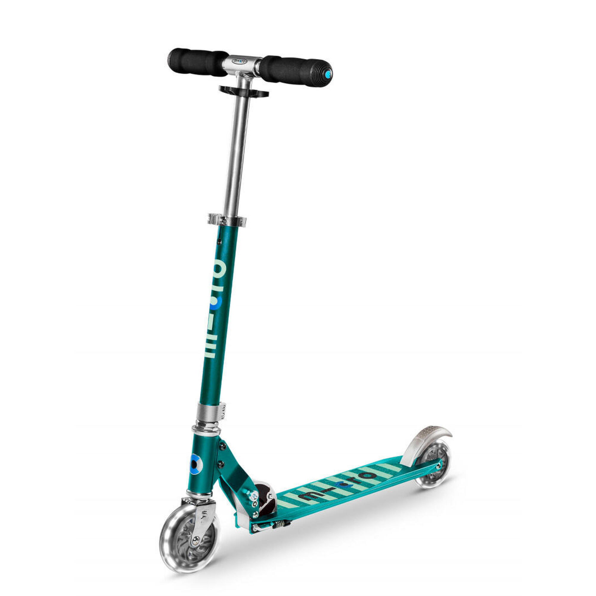Light Up Micro Scooter - Aqua - Micro Sprite - 2 Wheel Scooter MICRO ...