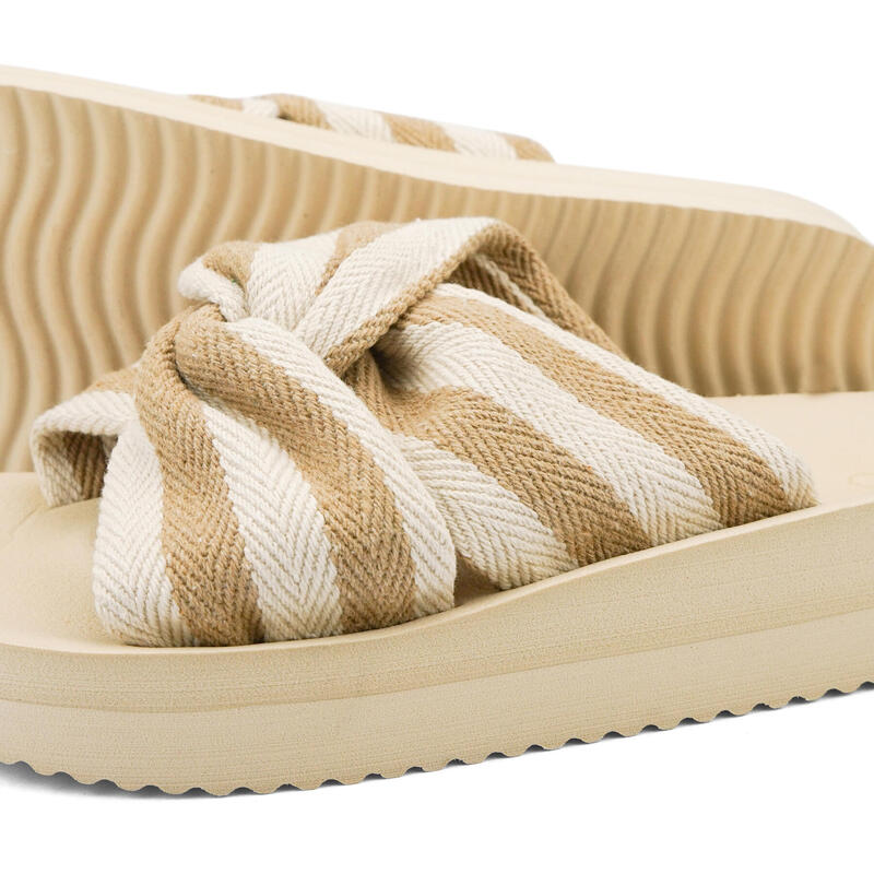 FLIP FLOP - Flip Flop pentru femei Wedgy Twist Pool Flip Flops | Decathlon