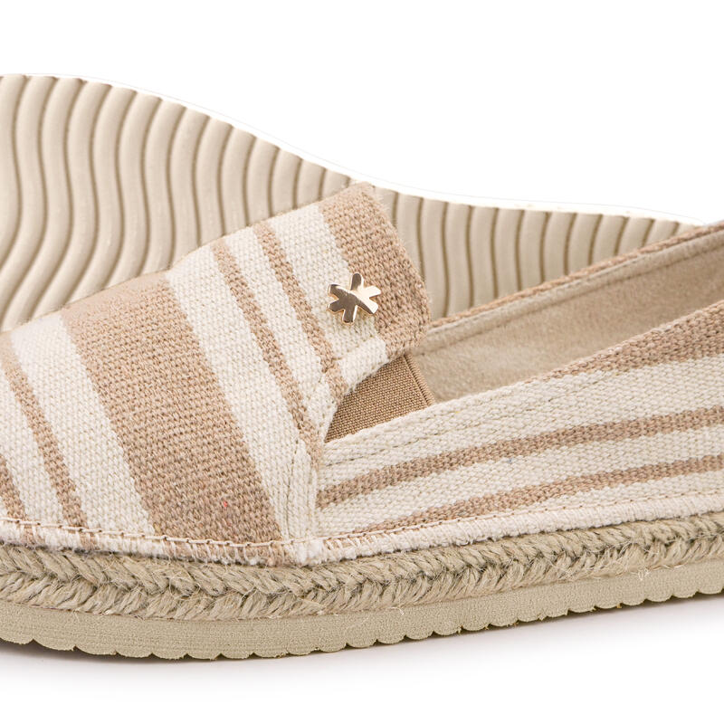 Femmes espadrille*striped Espadrilles Vert émeraude FLIP FLOP | Decathlon