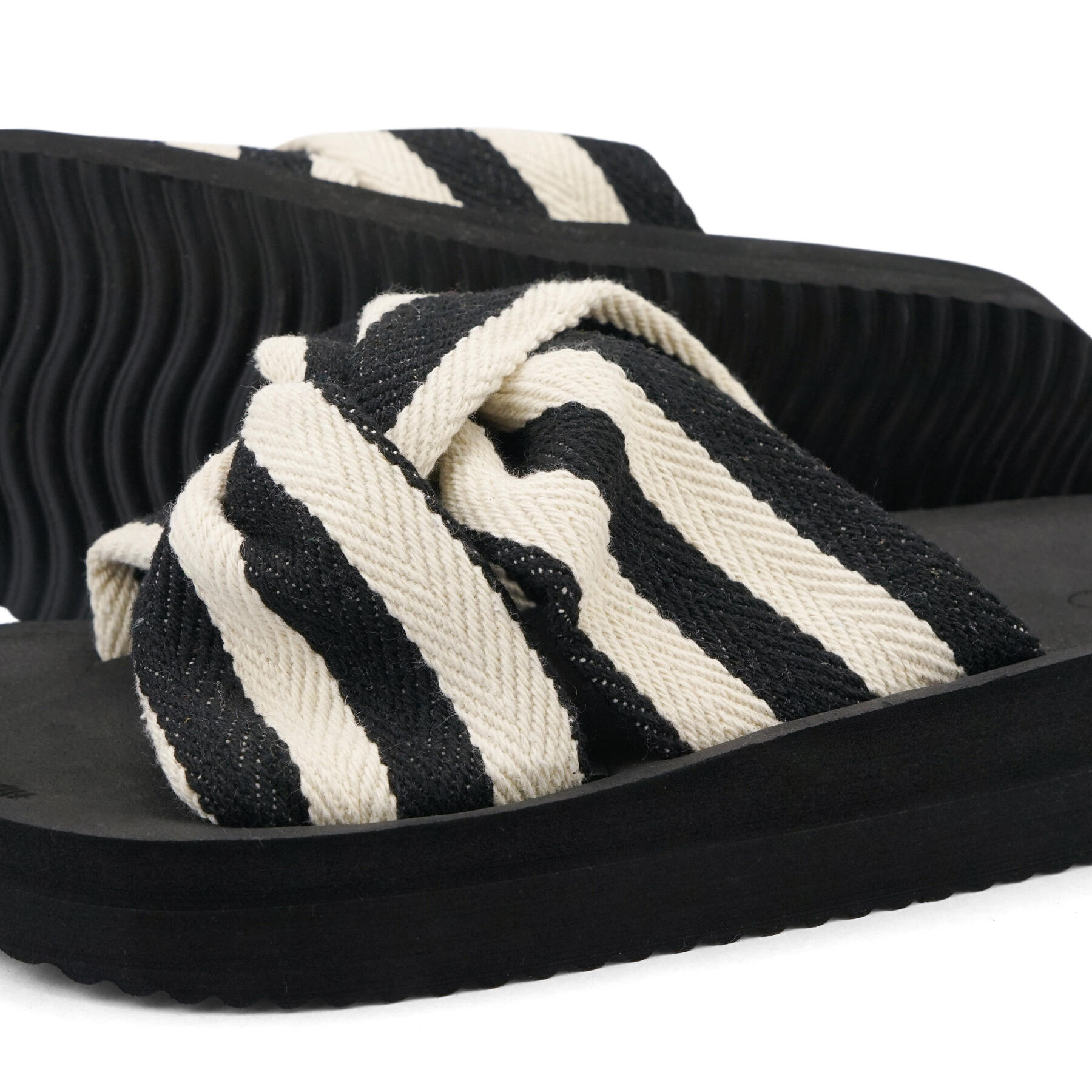 Damen flip*flop wedgy*twist Slides Schwarz FLIP FLOP | Decathlon