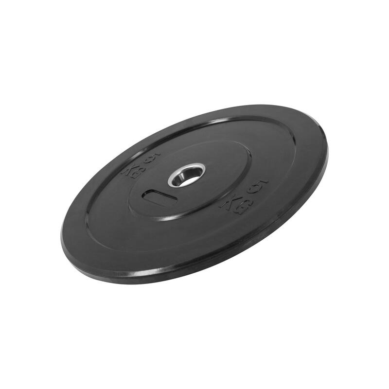 DISQUE DE MUSCULATION BUMPER PLATES | DIAM 51 MM | POIDS DE 5KG À 25KG ...
