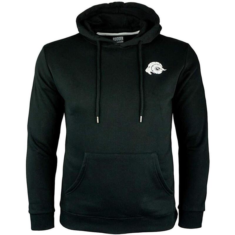 GUGGEN MOUNTAIN Herenhoodie H02, fleecehoodie, capuchon met lange ...