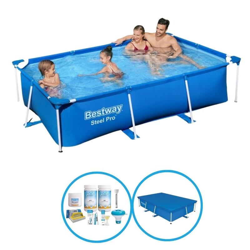 Bestway Zwembad Steel Pro 259x170x61 cm - Zwembadpakket | BESTWAY ... Bestway Zwembad Steel Pro 259x170x61 cm - Zwembadpakket | BESTWAY ...