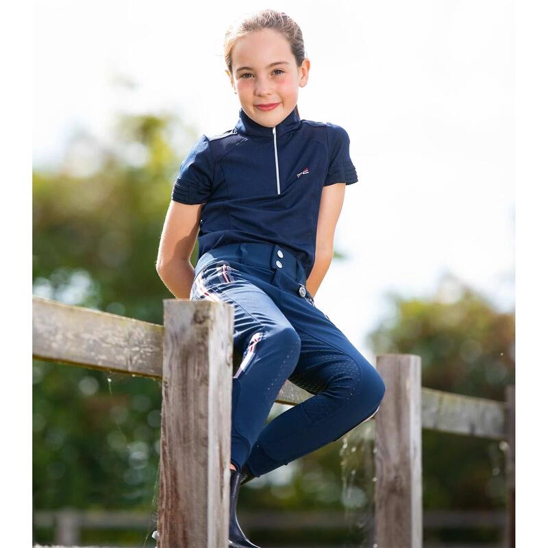 Maillot technique équitation fille Premier Equine Mini Remisa PREMIER EQUINE | Decathlon