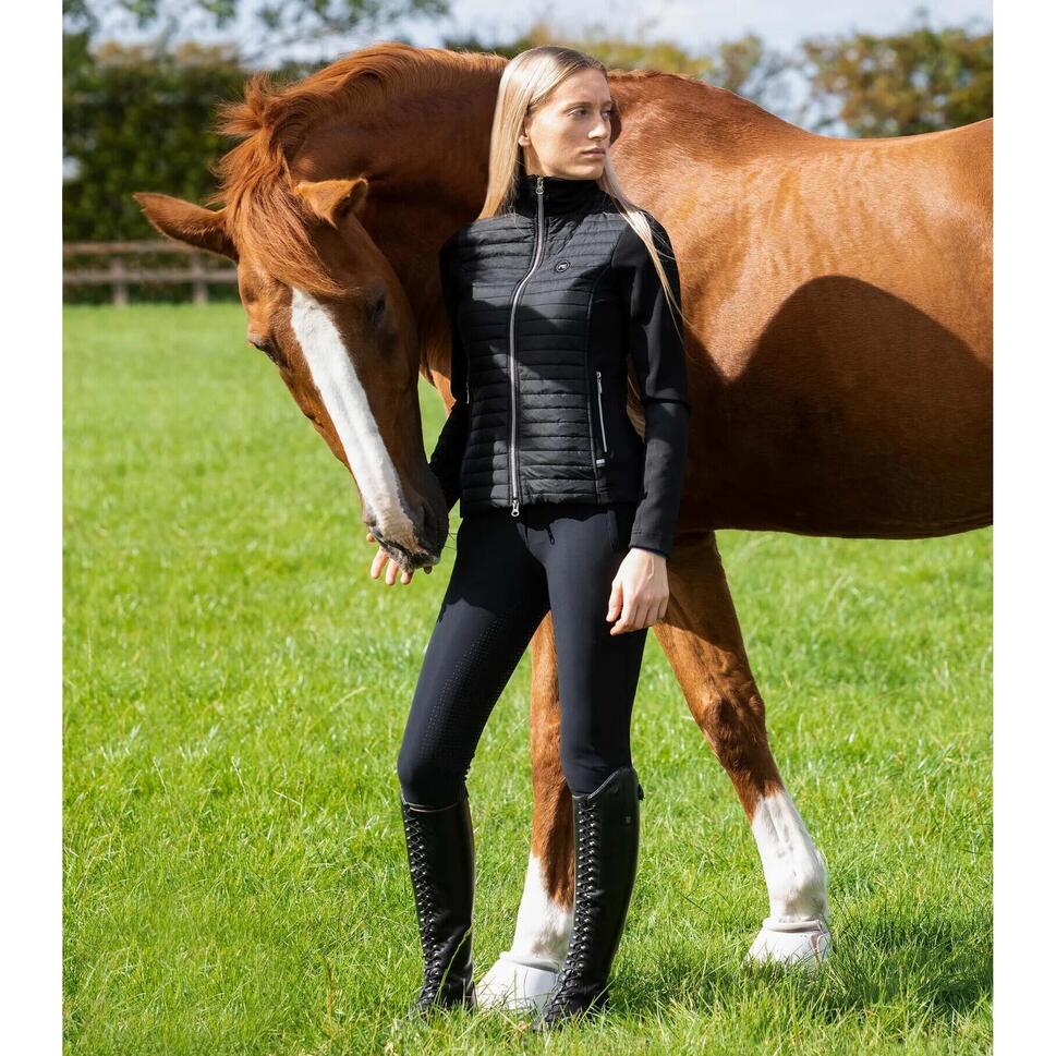 Veste équitation technique femme Premier Equine Elena Hybrid PREMIER EQUINE | Decathlon