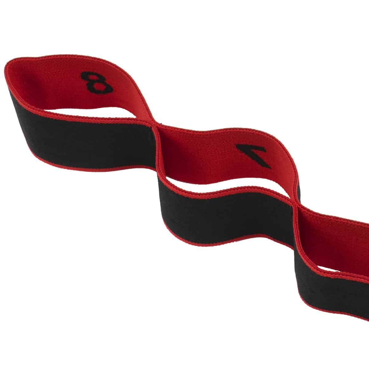 JustFit Resistance Band — Polyester loop, 8 levels (13–22 kg), red ...