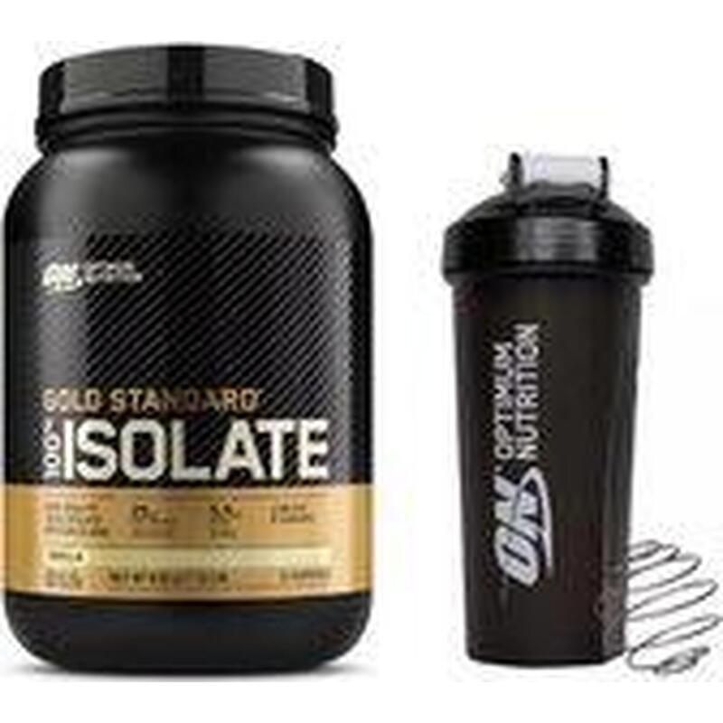 OPTIMUM NUTRITION Gold Standard Isolate Bundel - Vanille Whey Isolaat ...