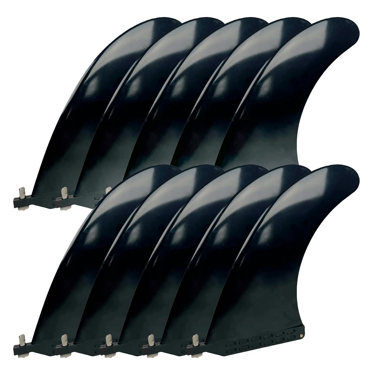 Pack 10 Fins 10" US Box met bevestigingsschroef paddle surf | Decathlon