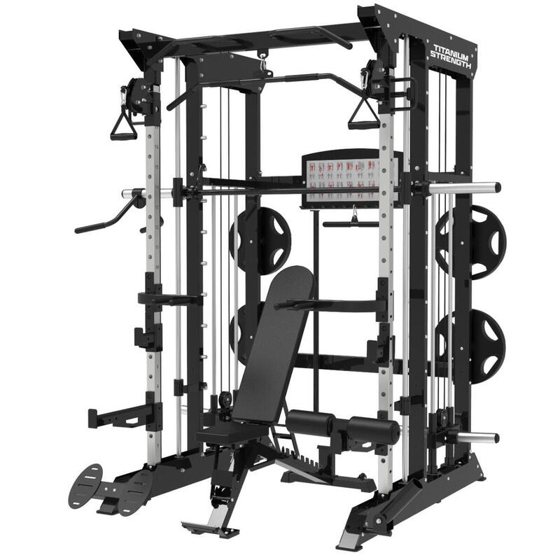 Titanium Strength Black Series B100 V2 Smith Machine, Multipower, Rack ...