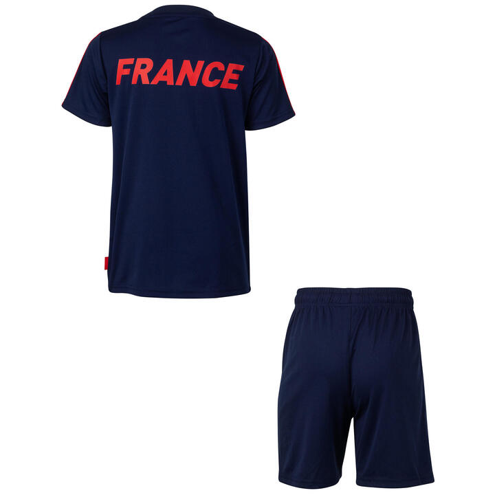 Maillot short enfant FFF - Collection officielle Equipe de France de ...