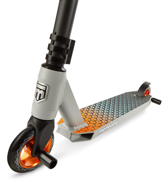 Rise 110 Elite Freestyle Scooter Grey/Orange MONGOOSE | Decathlon