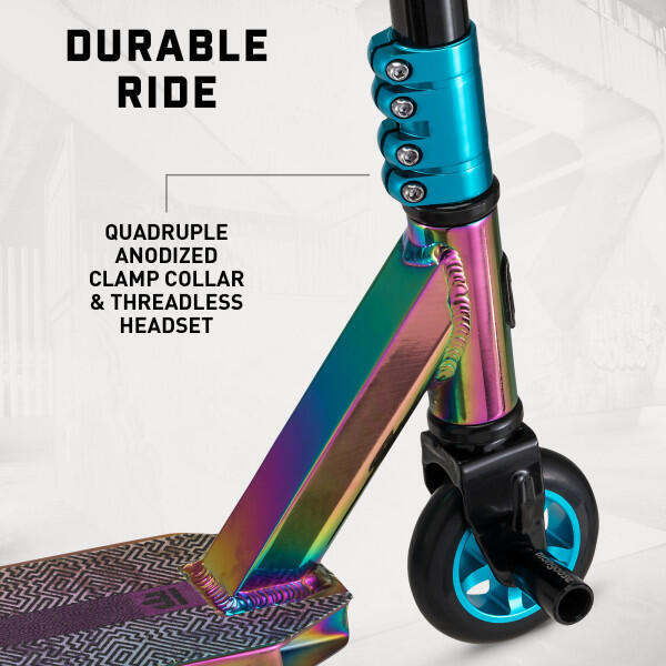 Rise 100 Pro LTD Freestyle Scooter Oil Slick MONGOOSE - Decathlon