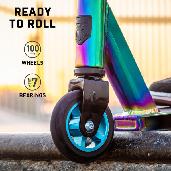 Rise 100 Pro LTD Freestyle Scooter Oil Slick MONGOOSE - Decathlon