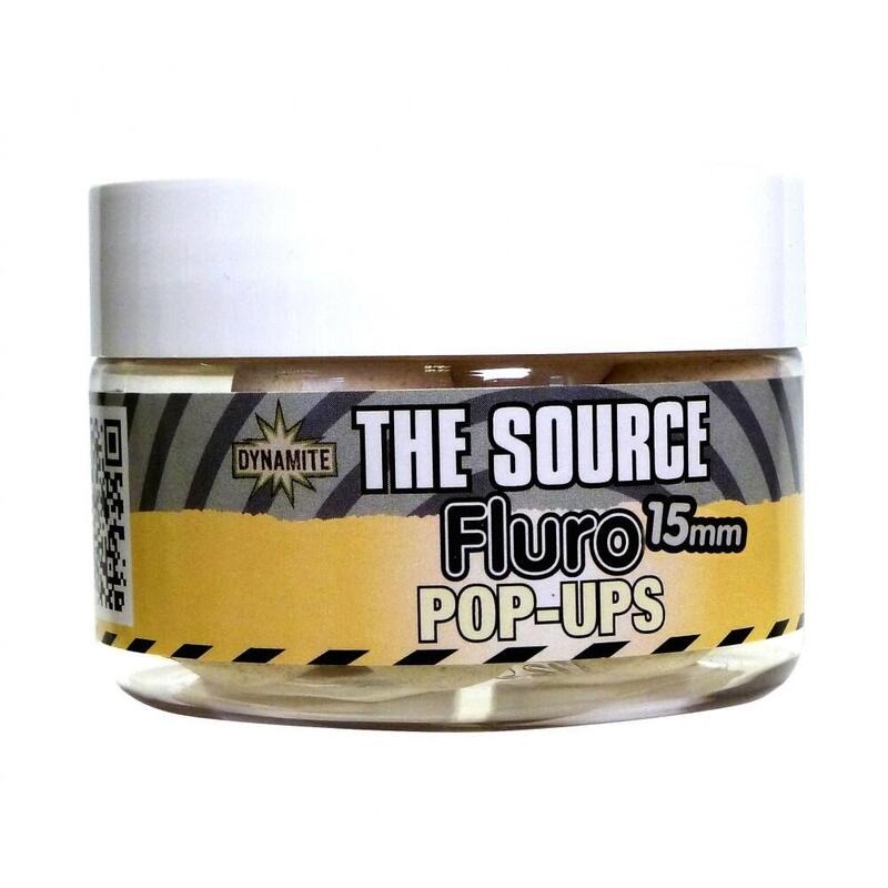 Boilies Dynamite Baits The Source Fluro Pop up 15 mm | DYNAMITE BAITS | Decathlon.nl