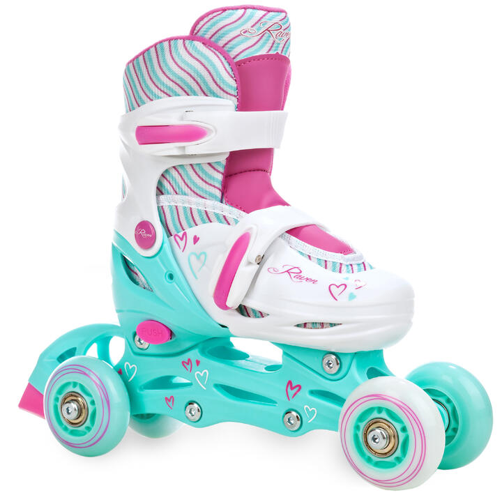 Rolko-Wrotki Regulowane 3w1 Raven Loret Świecące Kółka LED RAVEN ...