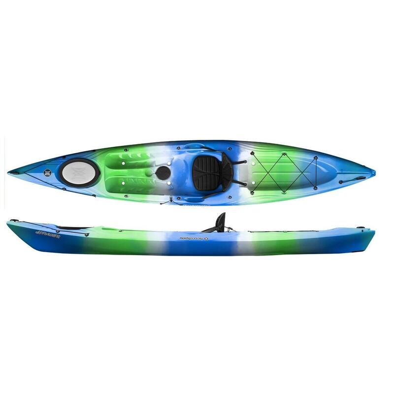 Kajak jednoosobowy turystyczny sit on to do pływania Perception Triumph ...