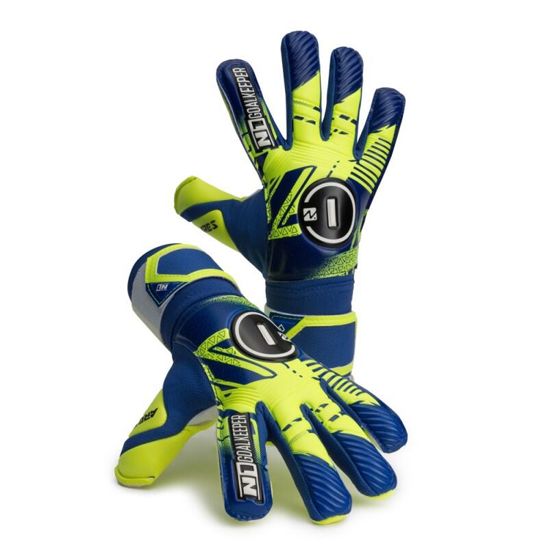 Luvas de Guarda-Redes Ares Kids fluor N1 GOALKEEPER GLOVES - Decathlon