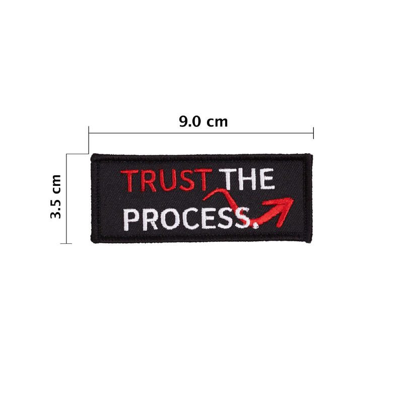 Velcro-patch Trust the Process Elitex Training | ELITEX TRAINING | Decathlon.nl