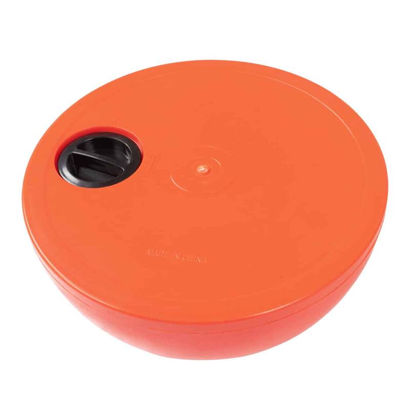 Socle plot lesté avec encoche pour cerceau | Rouge GLADIATORFIT - Decathlon