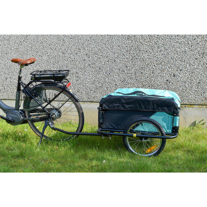 Remorque bâchée pour vélo STORAG - Decathlon