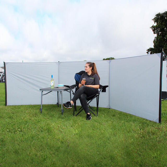 Breeze-Lite 3 Panel Windbreak (120 x 450) OUTDOOR REVOLUTION | Decathlon