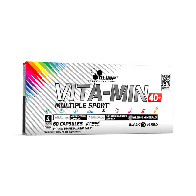 Witaminy Olimp Vita-Min Multiple Sport 40+ Mega Caps® - 60 Kapsułek ...