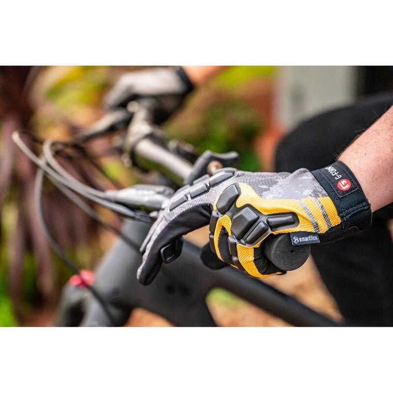 Rękawice rowerowe G-form Moab Trail L czarne pomarańczowe G-FORM ...