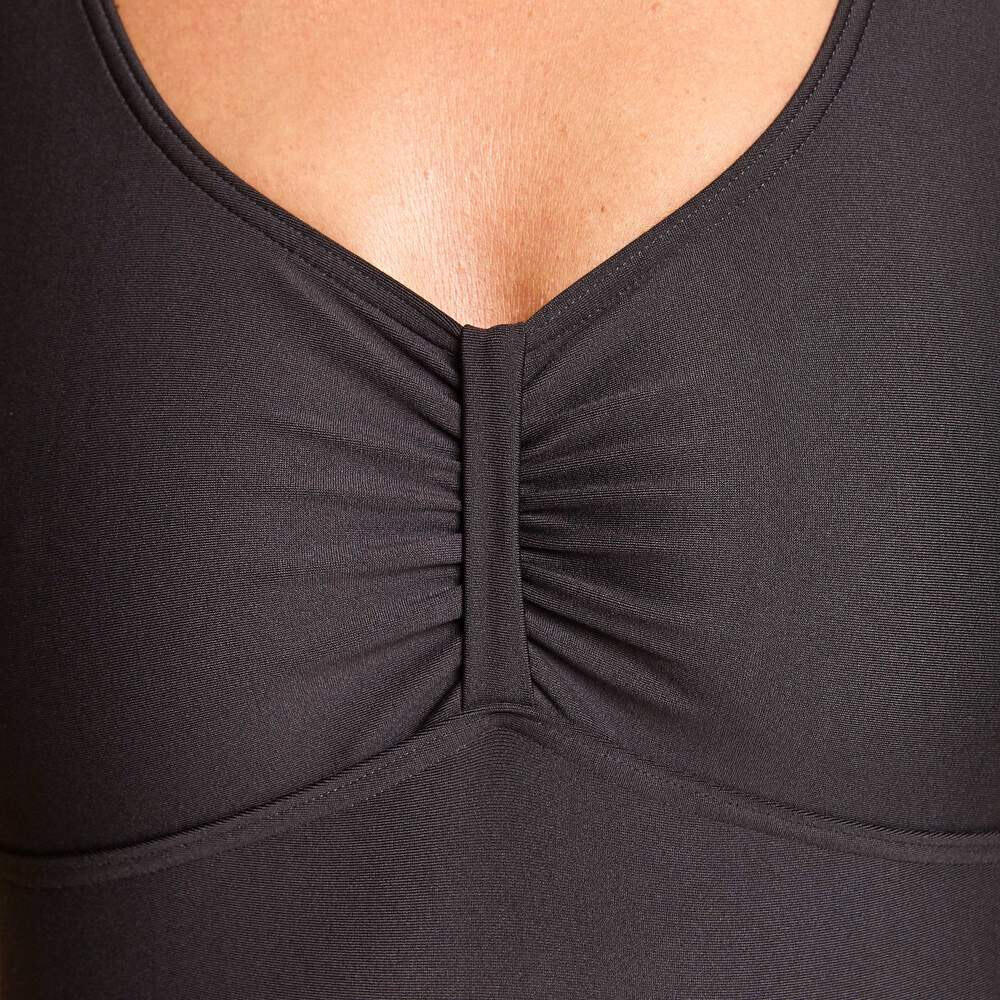 Zoggs Marley Scoopback Womens Swimsuit Black ZOGGS | Decathlon