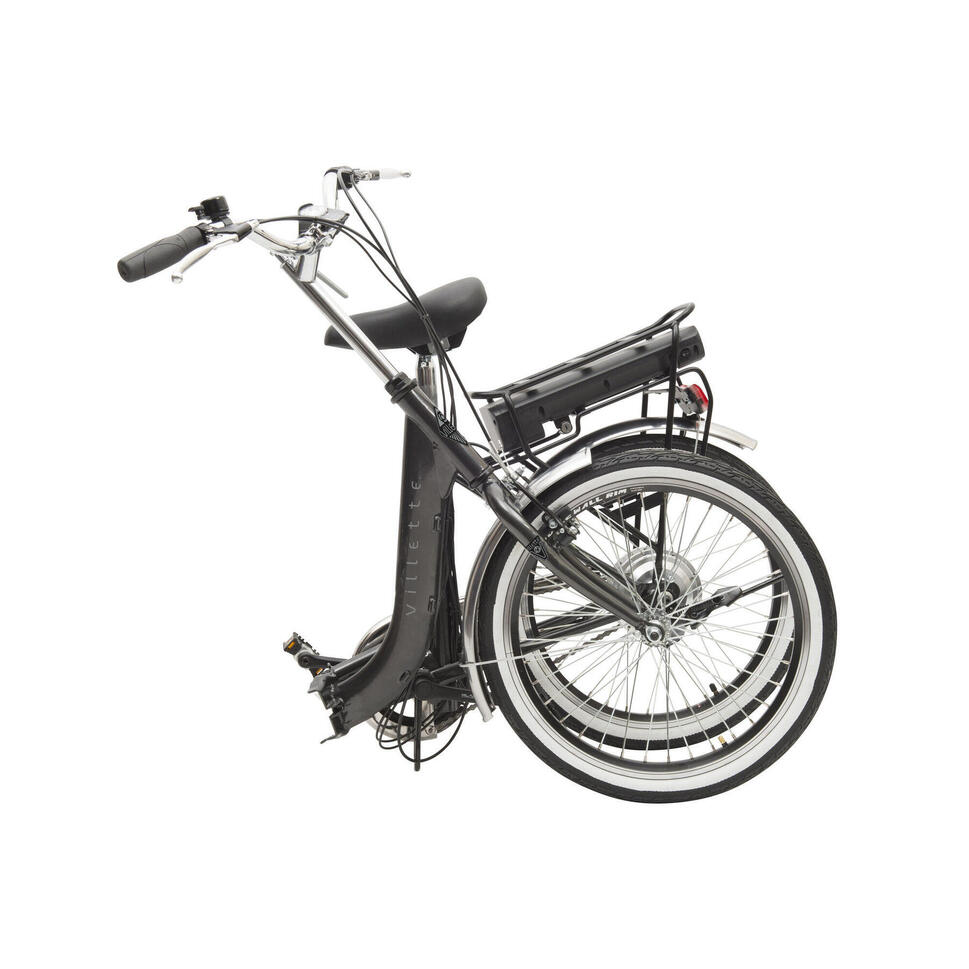 Le Balade, elektrische vouwfiets, 1 speed, grijs | VILLETTE | Decathlon.nl