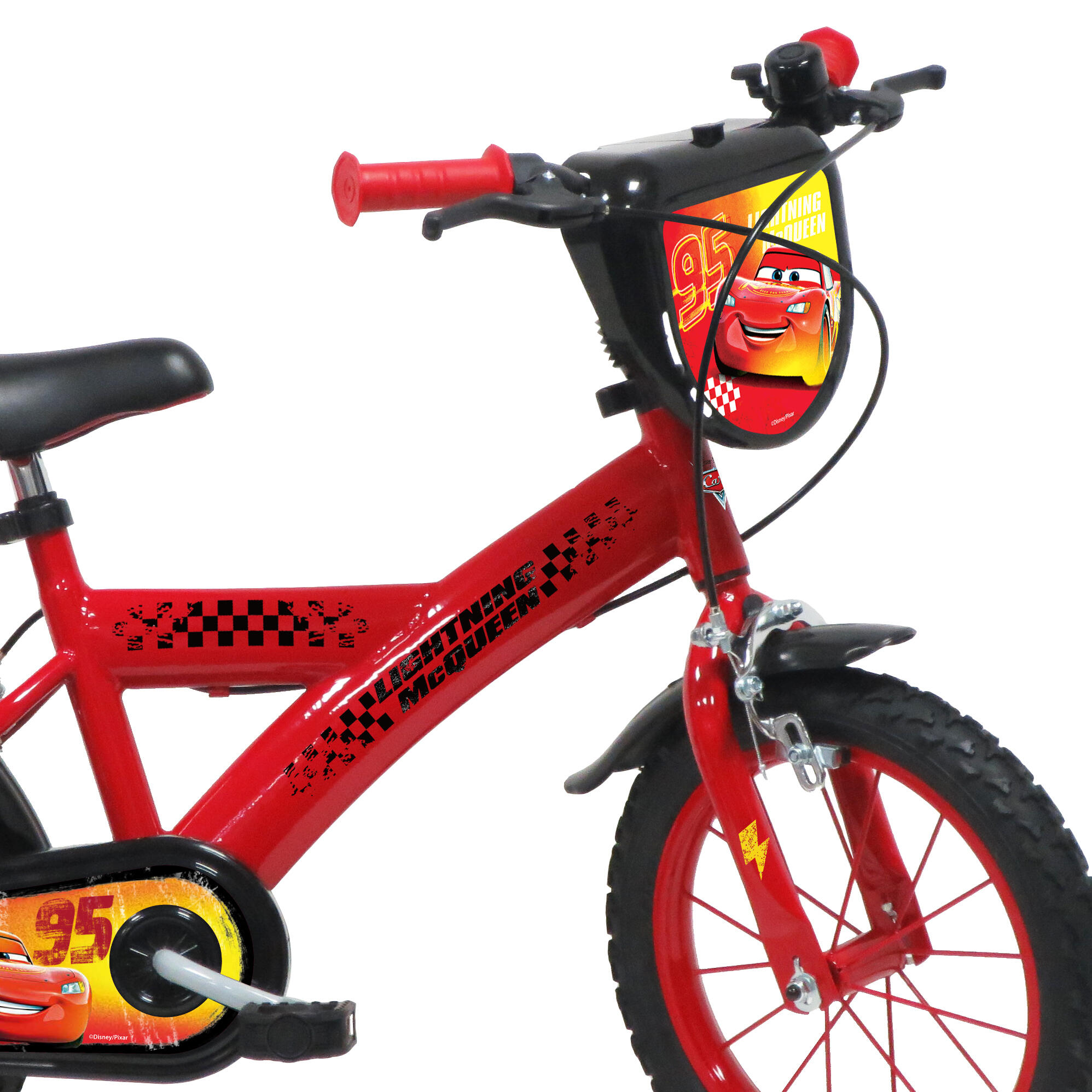 Gereviseerd - Fiets 14 inch 4-6 jaar Cars | Decathlon