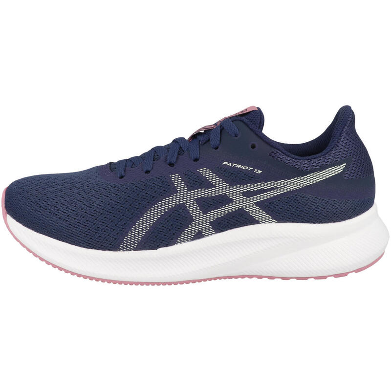 Chaussures De Running Femme - ASICS Patriot 13 W - Black/Cool Matcha ...