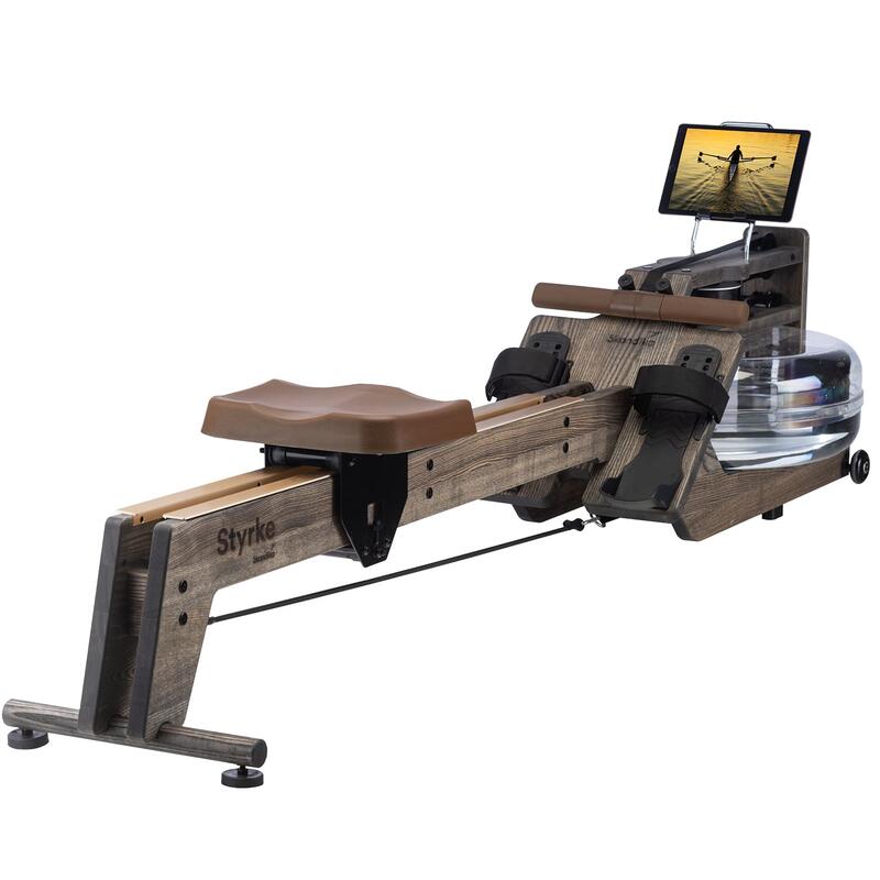 Rameur à eau Styrke en bois frêne massif - Connecté - Fabriqué en ...