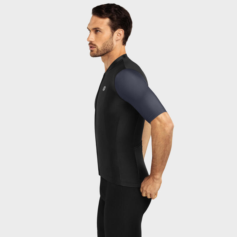 Kurzärmeliges Trikot Radsport SIROKO M2 Bregenz Schwarz Herren SIROKO ...