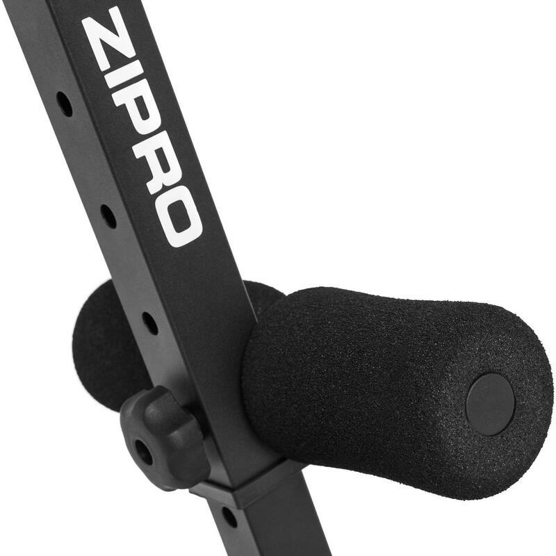 Banco de Musculação Zipro Slant Dobrável com extensão muscular ZIPRO ...